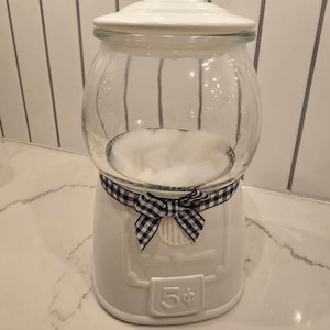 Glass Popcorn Cart Canister/container - Etsy