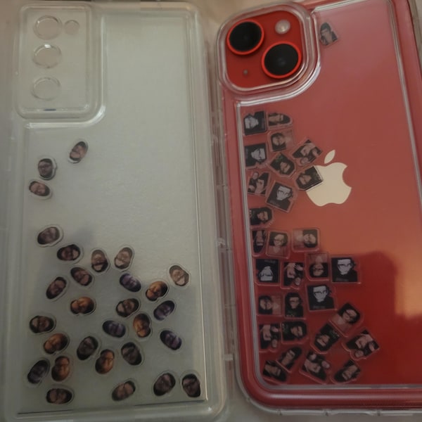 Shaker Phone Case With Shaking Charms, Cute Custom Phone Case, Unique ...