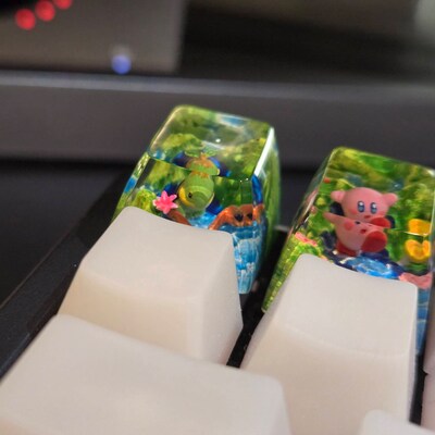 Custom Artisan Keycap, ESC Resin Keycap, Resin Handmade Keycap, Keycaps ...
