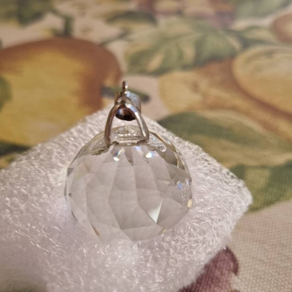 Genuine Asfour Crystal Suncatcher Pendants With Engraved Logo. 63mm ...