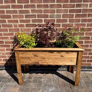 Charles Taylor 3 Piece Wooden Veg Trough Planter Set. - Etsy UK