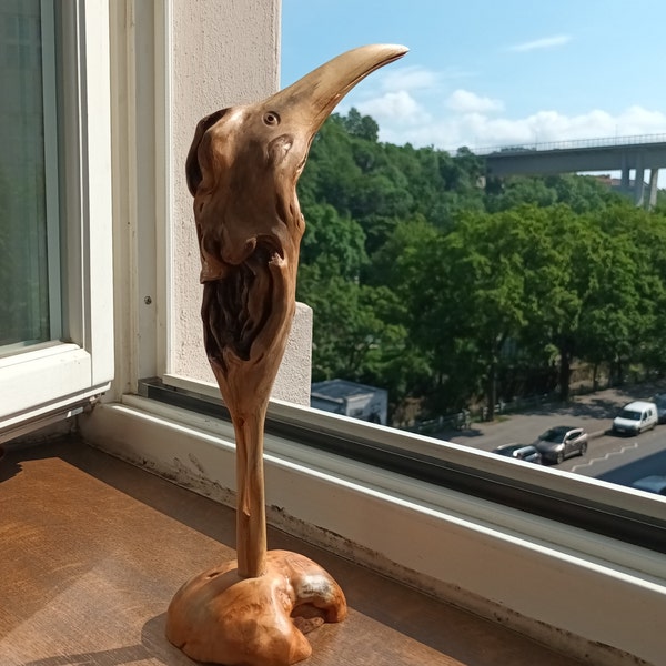 Wooden Lizard, Reptile, Burl Wood Lizard, Wooden Reptile, Wood Reptile ...