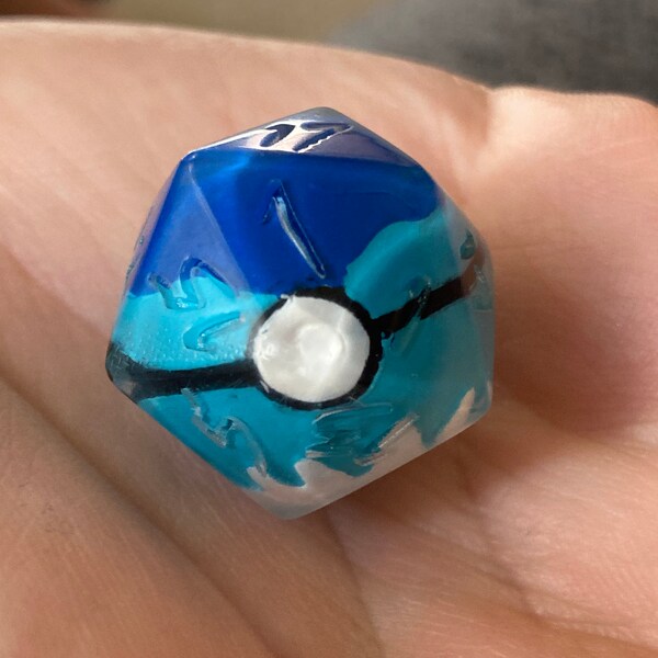 Pokeball Inspired D20, Any Style of Ball! - Etsy
