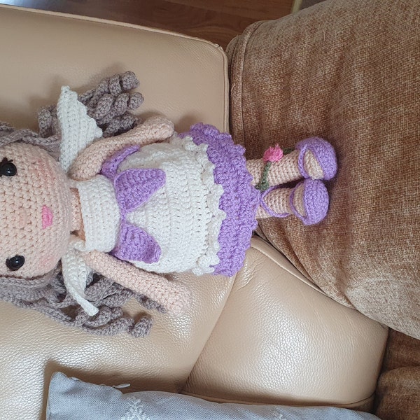 Fairy Girl Lila English Pattern - Etsy