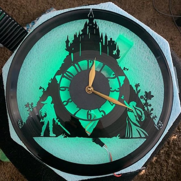 Back to the Future Clock, Back to the Future Gift - Etsy