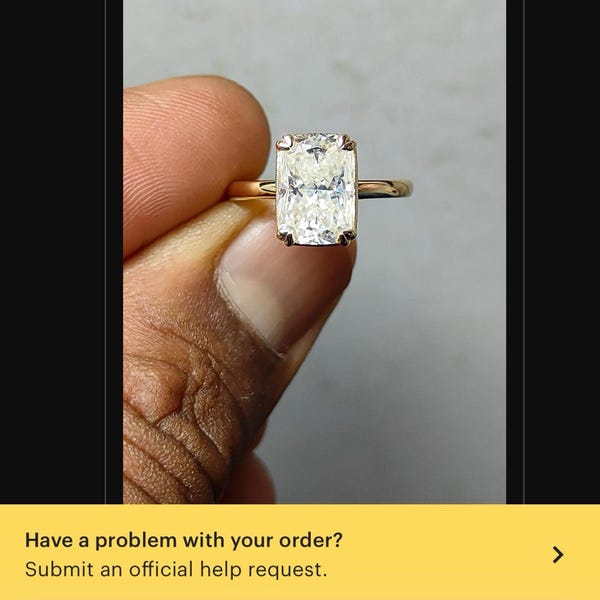 3.05 TC Iced Out Radiant Cut Solitaire,radiant Moissanite Engagement ...