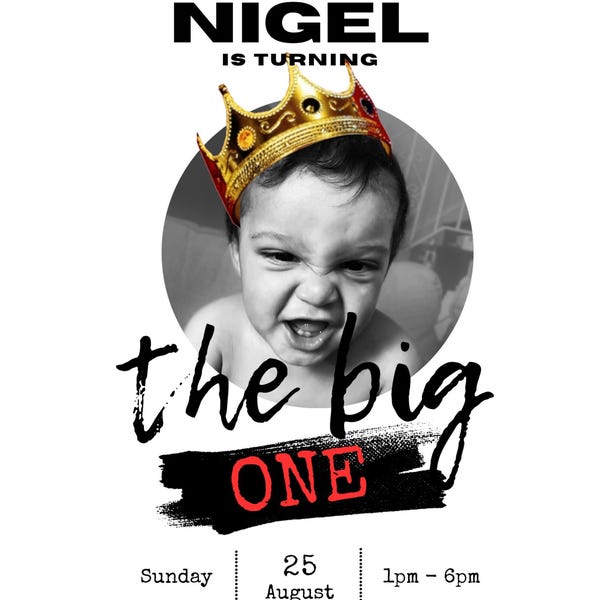 Toy Birthday Invitation, to Infinity and Be One, 1st Birthday ...