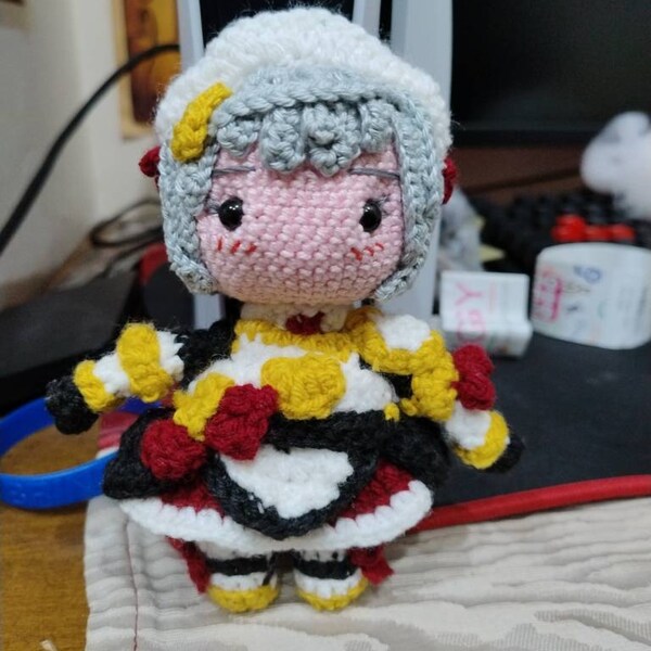 Crochet PDF Pattern : Chibi Amigurumi "noelle" - Etsy