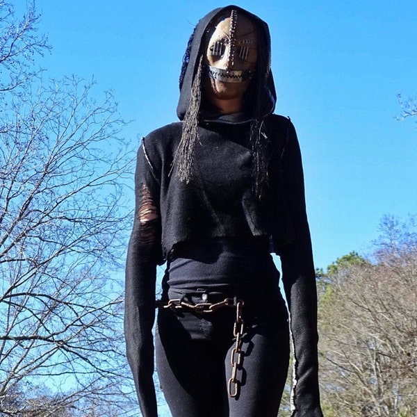 Post-apocalyptic Mask, Halloween Mask,gore Art Mask, Scary Mask Prop ...