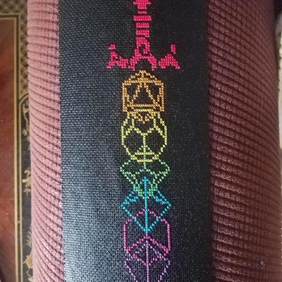 Dice Sword Cross Stitch Pattern PDF Digital Download D20 Dnd Game ...