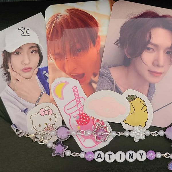 Custom ATEEZ Kpop Key Chain - Etsy