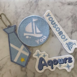 Love Live Sunshine Aqours Character Symbols - Etsy