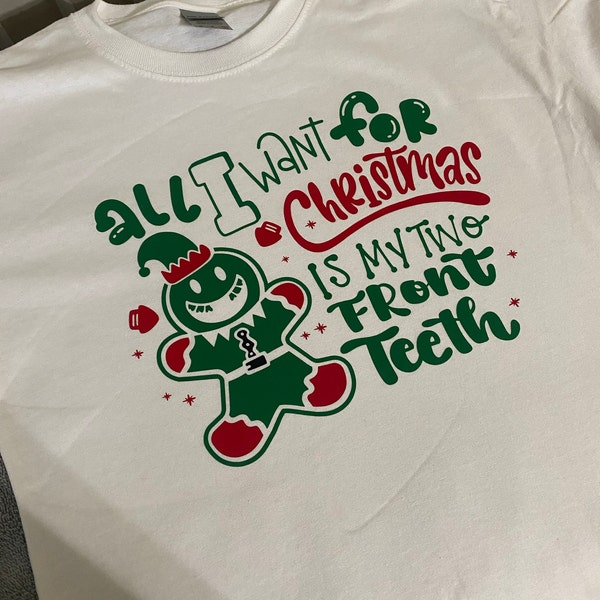 All I Want for Christmas is My Two Front Teeth Svg Christmas Elf ...