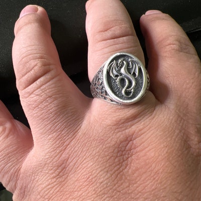 Gold Dragon Ring Gold Winged Dragon Ring Gold Ring Gold - Etsy