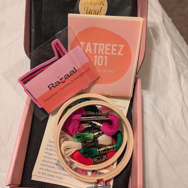 Traditional Palestinian Gaza Thobe Chest Panel Tatreez Embroidery Cross ...