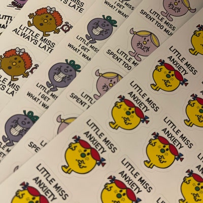 Soft THICC Watercolor Brushstroke Stickers - Etsy