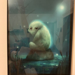 Spooky Bog Creature Creepy Cute Dark Art Fantasy | Etsy