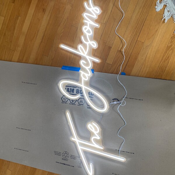 Personalized Neon Sign for Event | Custom Business Sign | Custom Neon ...