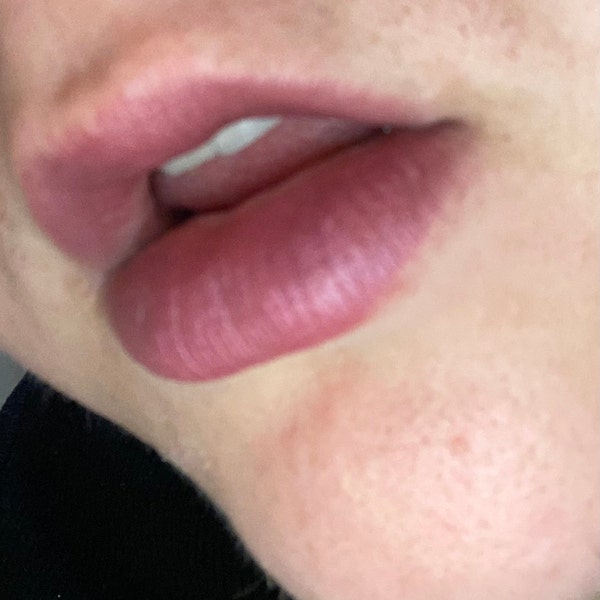 Lavender Fields Matte Liquid Lipstick. Purple. Glossy to Matte. Makeup ...