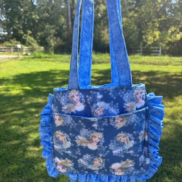 Ruffled Tote Bag Sewing Pattern: Kids Sizes (PDF Pattern) - Etsy
