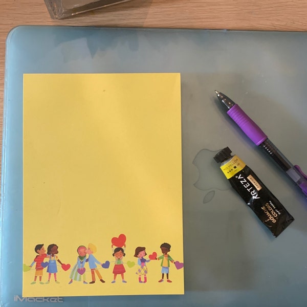 School Bus Notecards, Personalized Teacher Stationery Set, Back-to ...