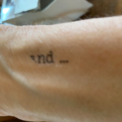 Custom Quote Temporary Tattoo Quote Tattoos for Women - Etsy