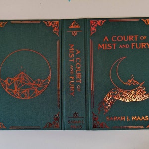 ACOTAR Full Series Bookbinding Cover Design SVG Files, A Court of ...