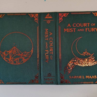 ACOTAR Full Series Bookbinding Cover Design SVG Files, A Court of ...