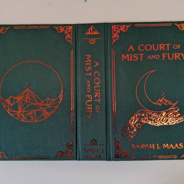 ACOTAR Bookbinding Cover Design SVG Files, A Court of Thorns and Roses ...