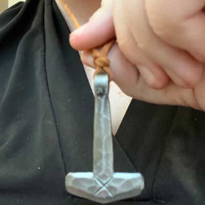 Handmade, Forged, Blacksmith, Viking, Norse, Thor Hammer, Mjollnir ...