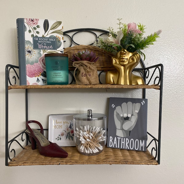 Bathroom ASL or Name Sign Language Signs Custom Made Wall Decor - Etsy