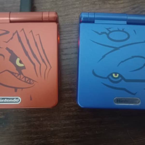 BMO “beemo” Custom Game Boy Advance Gba SP Uv Printed Face With IPS V2 ...