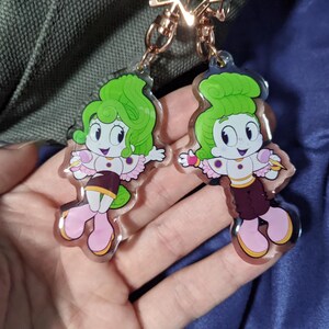 Velvet & Veneer Charms | 2.5" Epoxy Acrylic Double Sided Charm ...