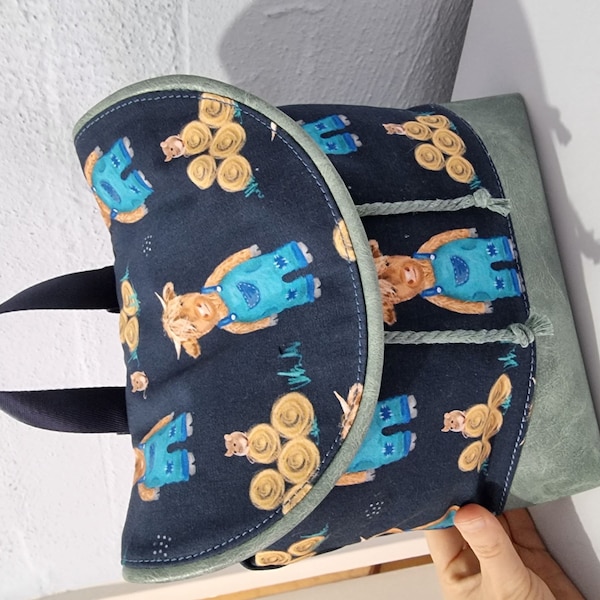 Misha Kids Backpack PDF Sewing Pattern in English With Video Tutorial ...