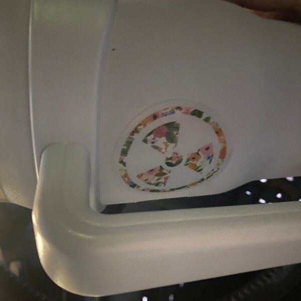 Clear Colorful Radiology Symbol Sticker, Radiology Sticker, Radiology ...