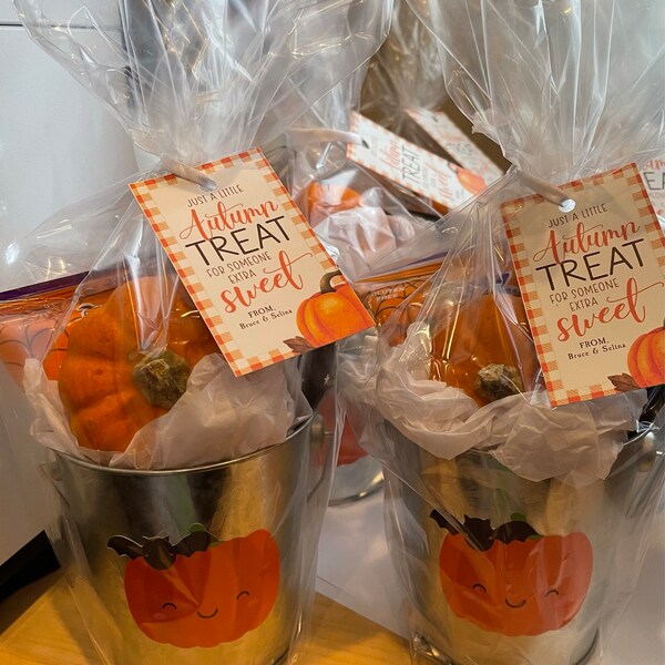 Printable Autumn Treat for Someone Sweet Gift Tag, Editable Fall Treat ...