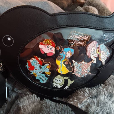 Crow Ita Bag Black Crossbody Purse - Etsy