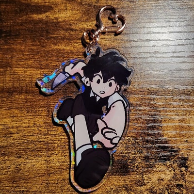 Sunny Running OMORI double Sided 4 Holographic Charm - Etsy