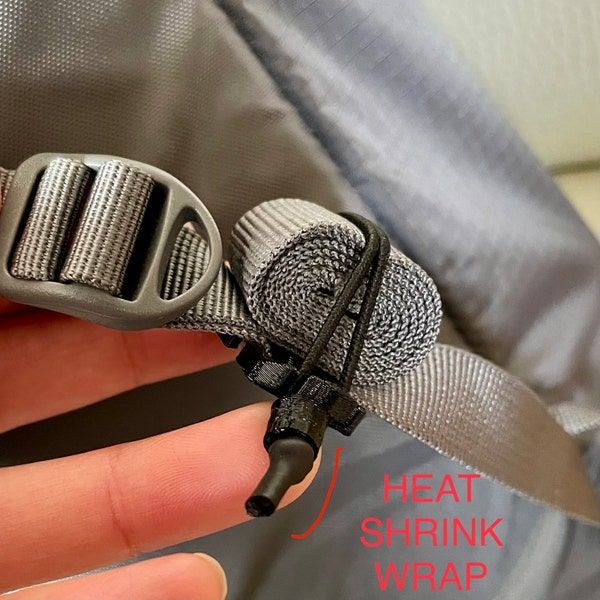 Backpack Webbing Strap Keeper Web Dominator in Multiple Sizes (for 3/8 ...