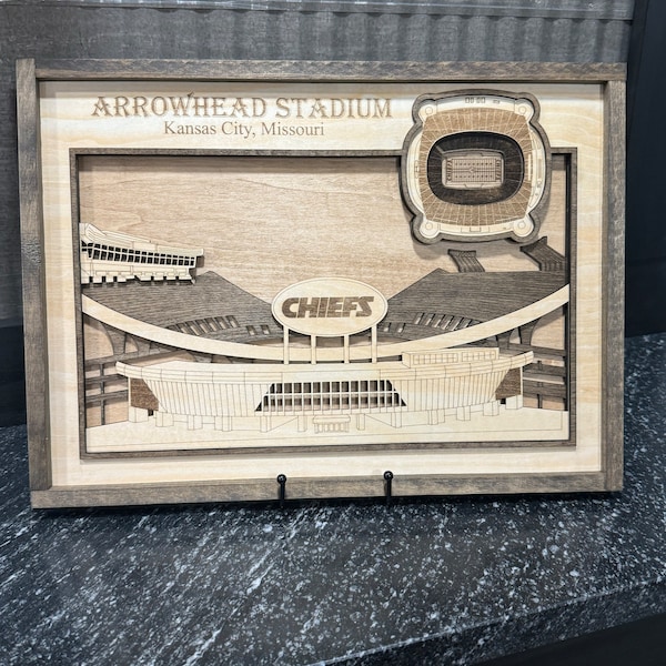 Laser Cut SVG Digital Cut File |kansas City, Missouri Skyline and 3D ...