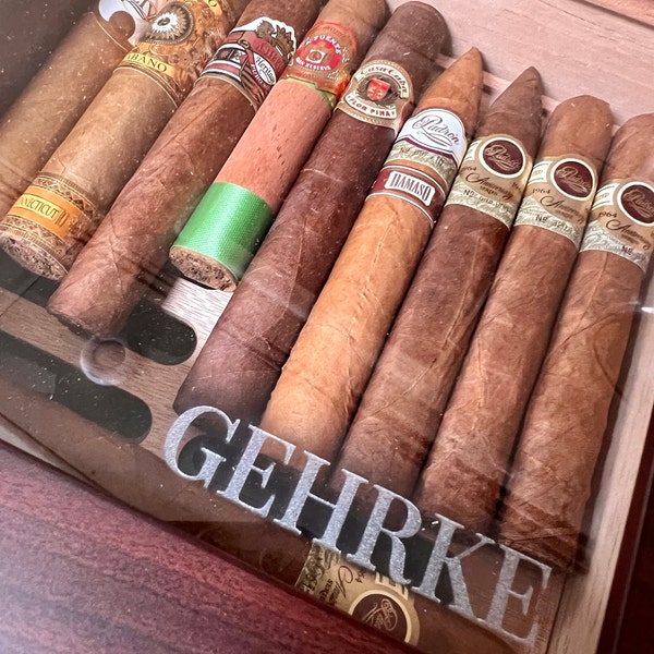 Luca Humidor Cabinet, Cigar Storage for 80-100 Cigars, Rich Black Ash ...