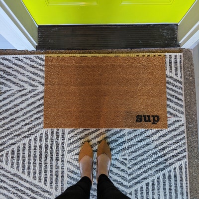 Sup Doormat, Sup Door Mat, Sup Welcome Mat, Sup Mat, Sup, Funny Doormat ...