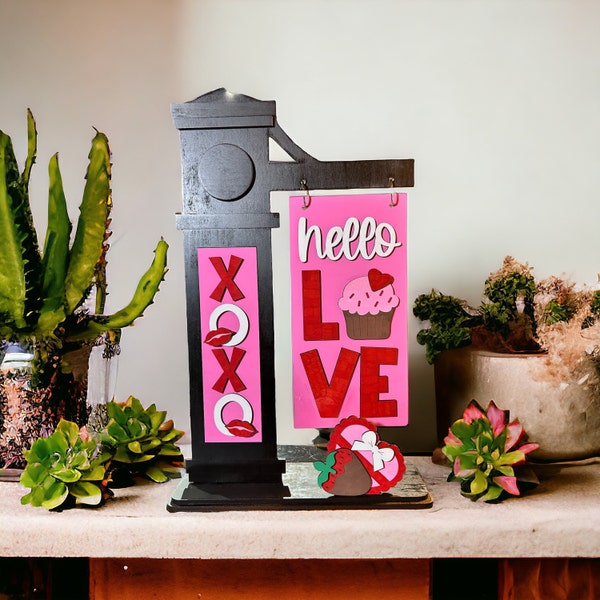 Post Sign Stand Laser Cut File, Post Sign Holder Laser SVG, Laser Cut ...