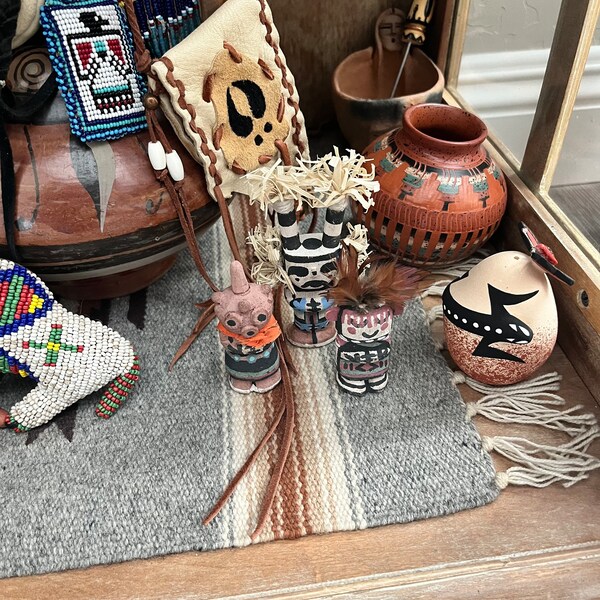 Hopi Second Mesa Woven Plaque Supai Design - Etsy