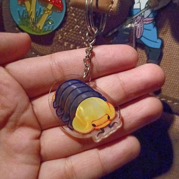 Isopod Acrylic Keychains - Etsy