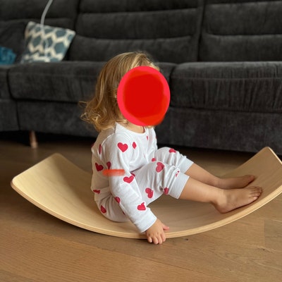 Rocking Board Oiled/ Balance Board / Curvy Board / Rocker ...