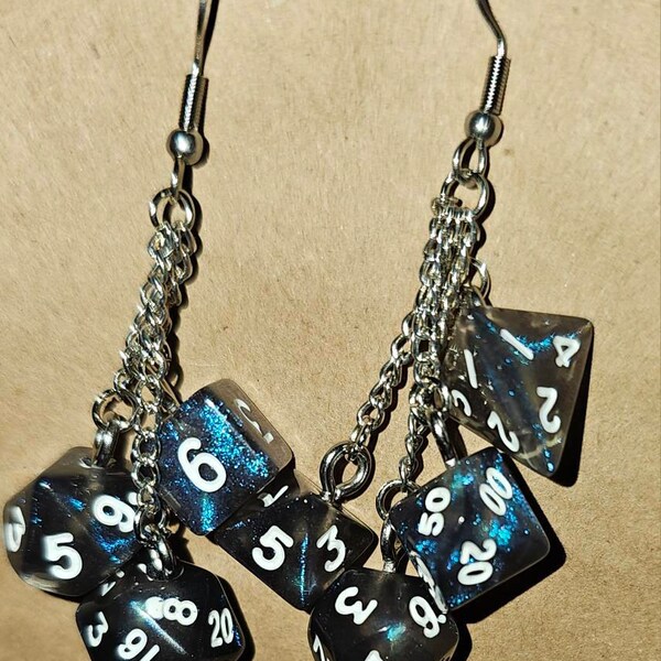 D20 Mini Dice Ear Cuff | Geek Earrings | Dnd Jewelry | Gift for Her ...