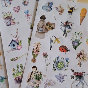 Forest and Moon Sticker Set Sticker Journal Sticker Planner Sticker ...