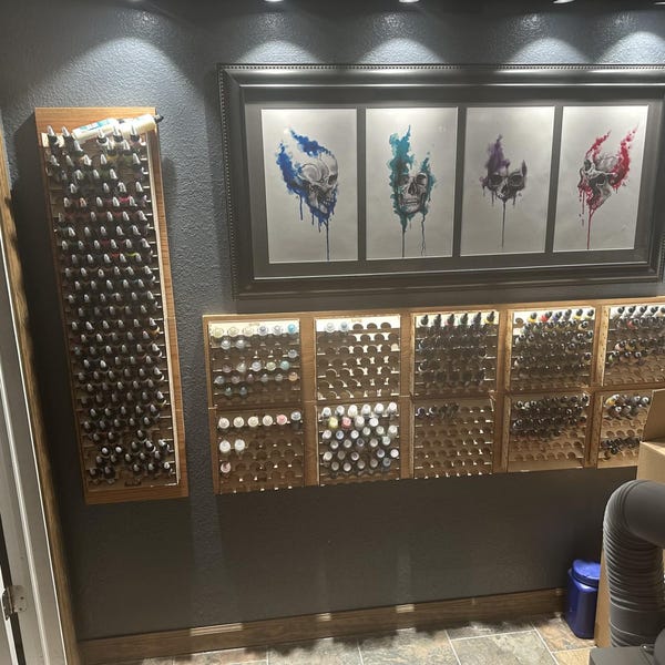 GREAT RACK System -the BIG Rack 4 Section Bundle - Miniature Painter's ...