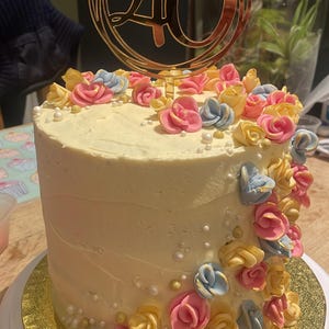 Handmade Martini Glass Cocktail Mirror Acrylic Number Cake Topper - Etsy